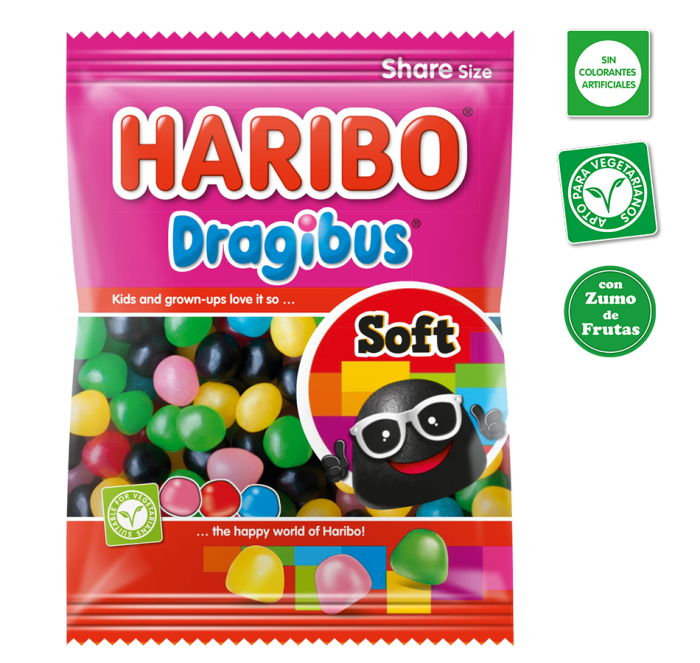 Dragibus Soft 180 gr. | HARIBO